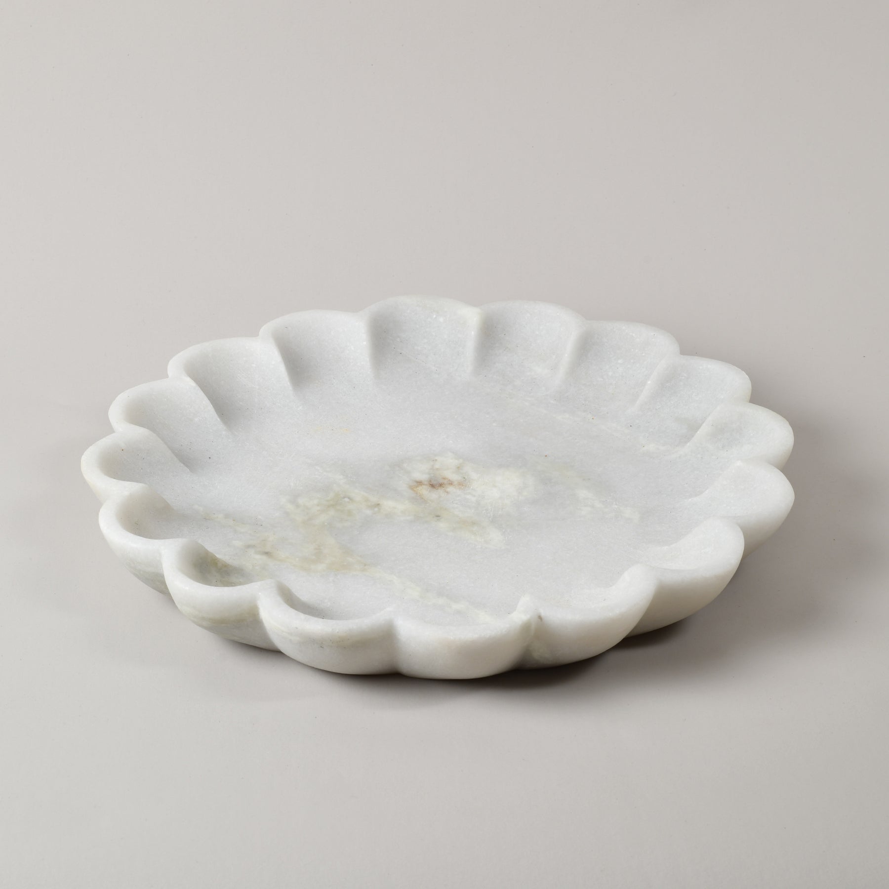 White Marble Flower bowl (3 Sizes) – thecuriouscollector.myshopify.com